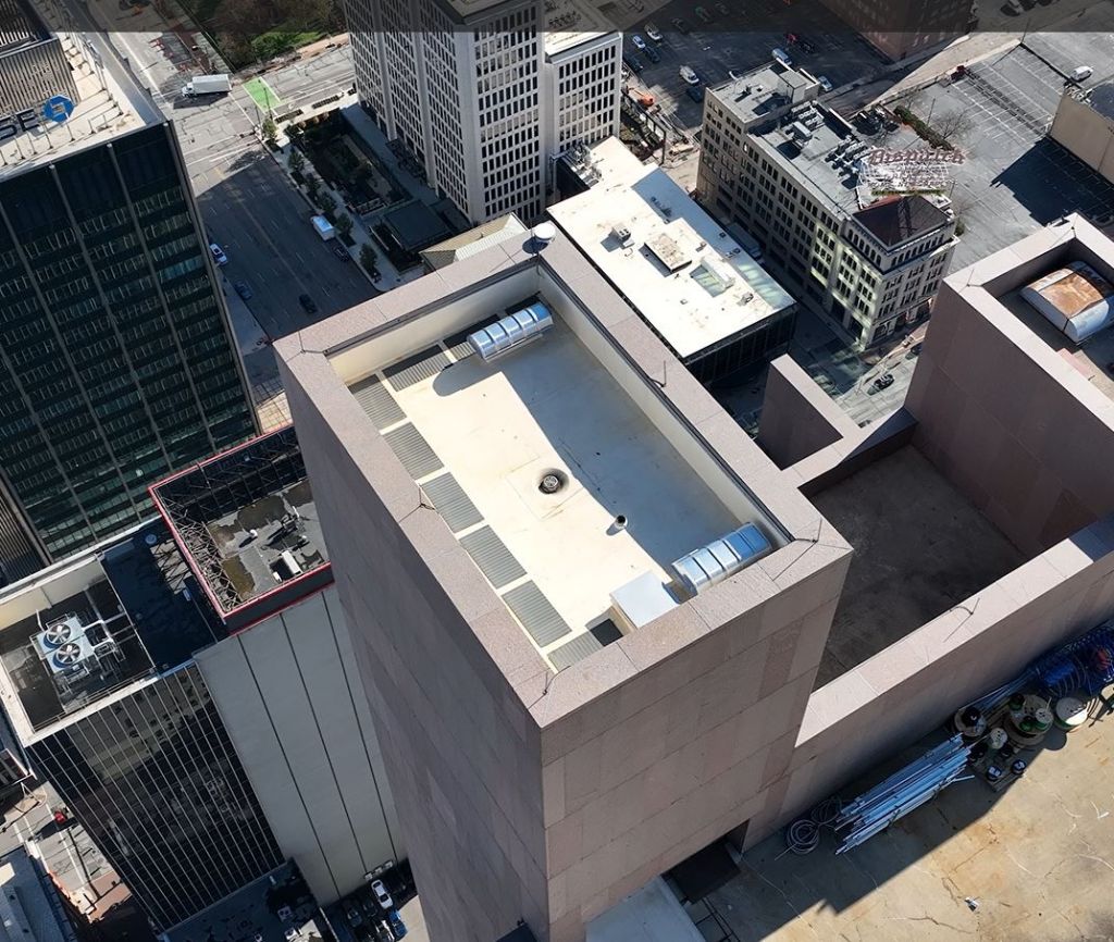 Rhodes State Office Tower - Phinney Industrial Roofing